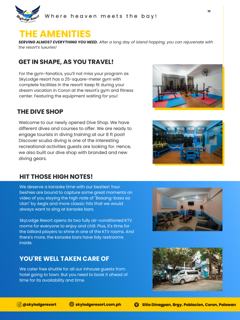 Our compendium | Skylodge Resort