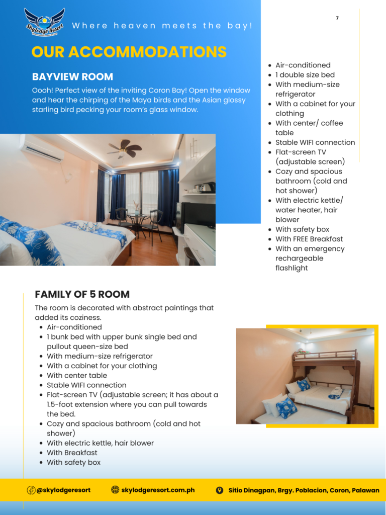 Our compendium | Skylodge Resort